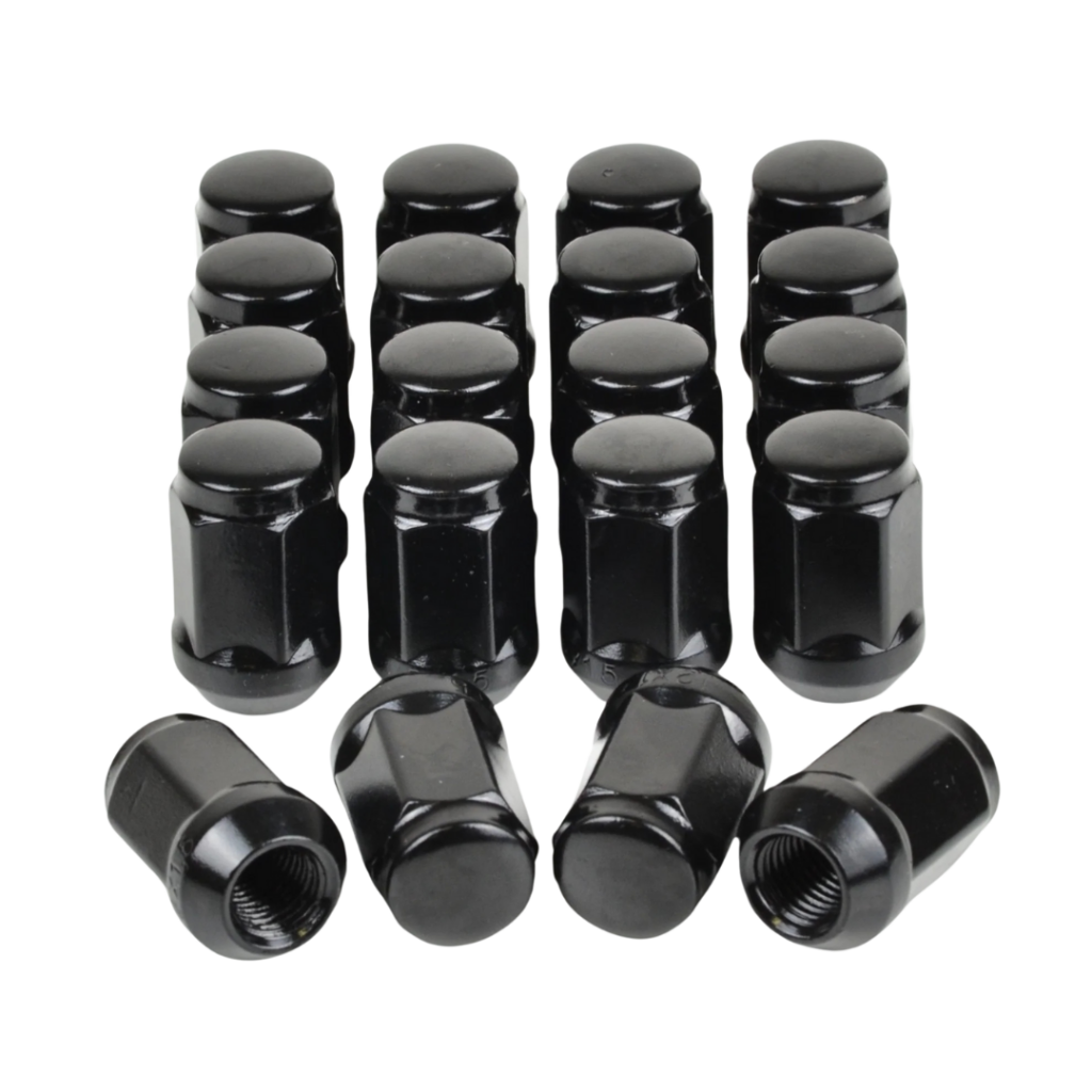 Reproduction Wheels | RW Black Acorn Lug Nut 14x1.5 44mm for Wheels ...